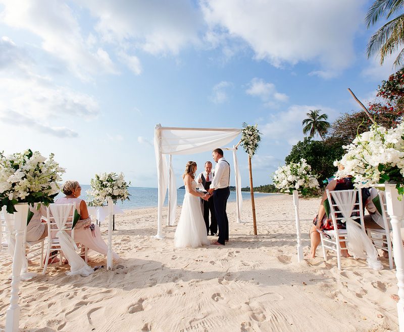 Elegantes Hochzeiten Am Strand Bilder